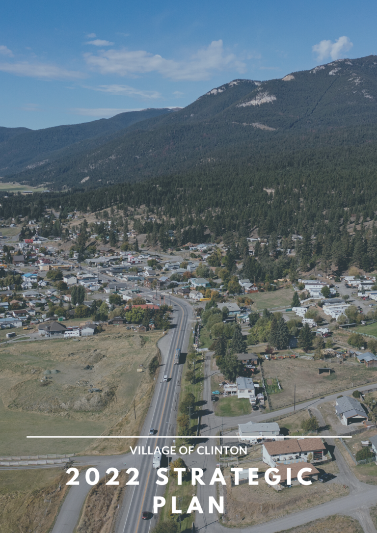 2022 Clinton Strategic Plan – Village of Clinton